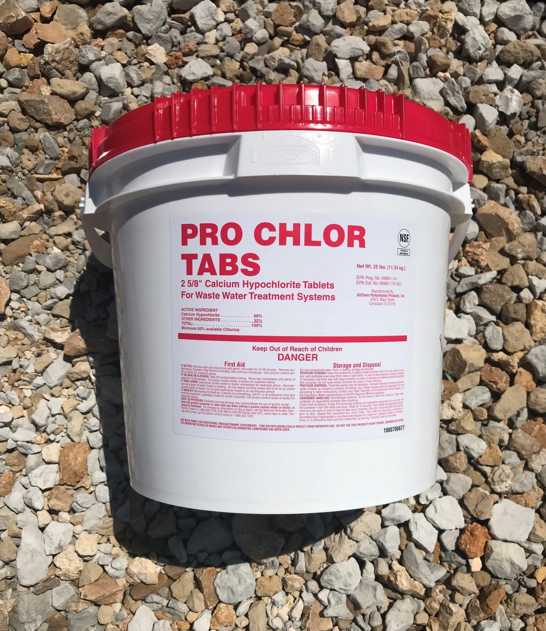 Pro Chlor Septic Tablets (25lb) - Paramount Wastewater Solutions, LLC